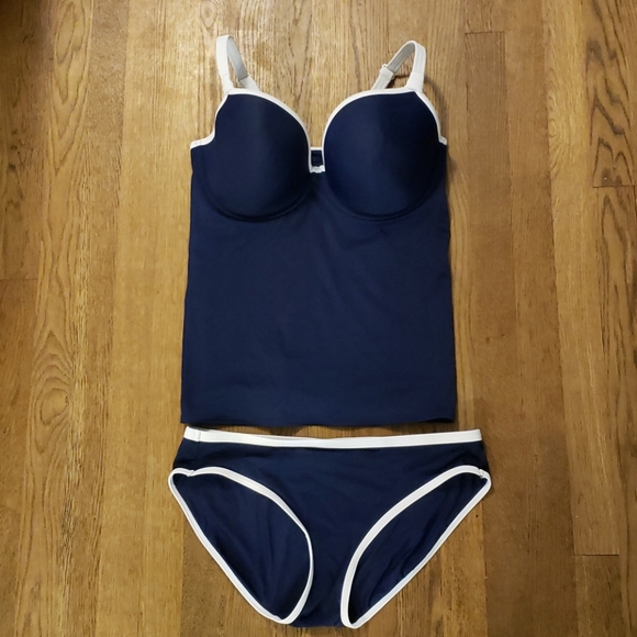 Freya | Swim | Freya Navy Tankini Set | Poshmark